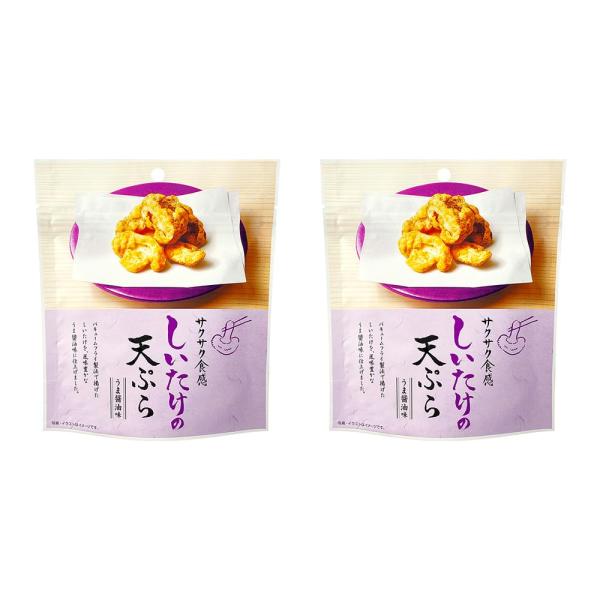 ◆【内容量※1袋あたり】38g ◆【名称】菓子 ◆【原材料名】しいたけ加工品（しいたけ（中国）、植物油、でん粉、小麦粉、ぶどう糖、食塩、砂糖、醤油、胡椒）、にんにく粉末、唐辛子／調味料（アミノ酸等）、乳化剤、膨張剤、増粘剤（グァーガム）、（...