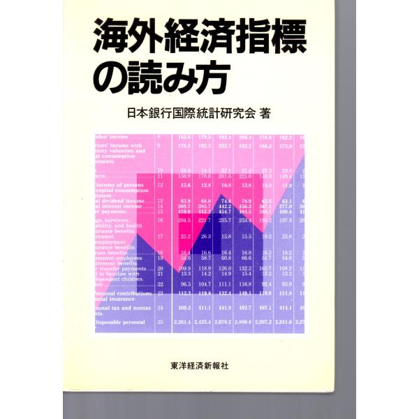 日本銀行国際統計研究会 (著)東洋経済新報社単行本　1986/7/31　1刷ヒヤケ、シミ等の汚れや傷みがあります。