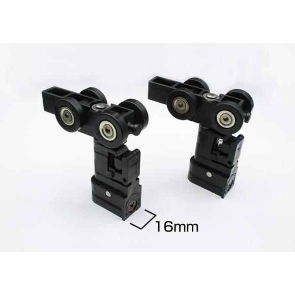 大建工業　クローゼット　折戸ユニット　上吊車　クローゼット用X10S・RIII（FE5）・SX・DIII・GIII・GS（2個入）【PLXDE105ND】2003年7月　製造中止品のメンテナンス部材ですクローゼット扉上部両端に取り付ける部品...