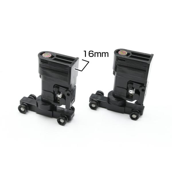 大建工業　クローゼット　折戸ユニット　下車　クローゼット用X10S・RIII（FE5）・SX・DIII・GIII（2個入）【PLXDE107ND】2002年8月　製造中止品のメンテナンス部材ですクローゼット扉下部両端に取り付ける部品です。2...