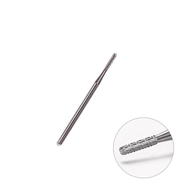 硬い部分の角質ケア処理。細かいストーンを取ったり皮膚周りの角質を除去する用のビットとして最適です。パーツオフ・ストーンオフ。※時期によってケースが変更の場合あり。サイズビット先0.8cm全長4.3cm同封品ビット1本ケース生産国中国ネイルケ...