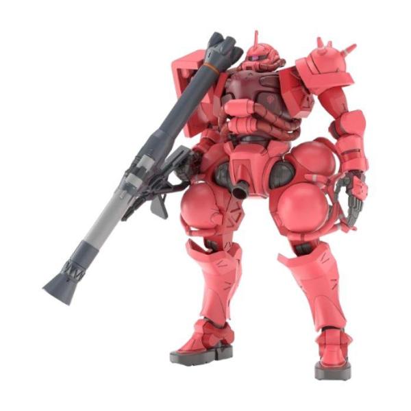 『機動戦士Gundam GQuuuuuuX』(ジークアクス)より、シャアのパーソナルカラーである赤色にペイントされたモビルスーツ「シャア専用ザク」をHGより商品化！