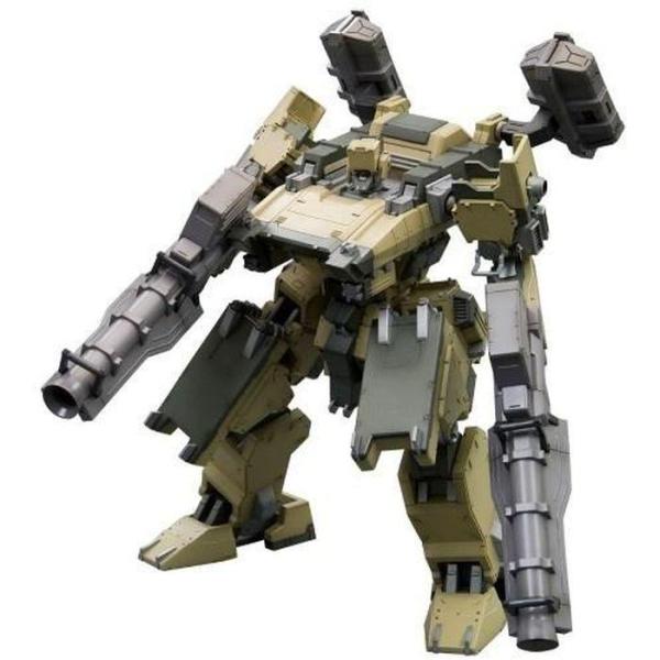 シリーズのこれまでの機体とは一線を画すデザインで、アセンブルの幅が更に広がります。アリーヤやテルス等の流線形・スタイリッシュなデザインから一転、無骨ながら、ミリタリーテイスト溢れるその姿は、多少の攻撃にはビクともしない、高い防御力を感じさせます。