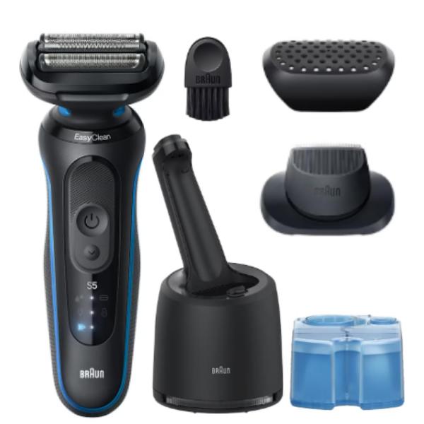 「商品情報」ブラウン シリーズ5 52-B7200ccは忙しい朝でもスピーディーに剃り残しゼロを叶える男性用電気シェーバー。3連密着ブレード搭載。浮き沈みする刃が肌に密着。2つのシェービングパワー搭載。新ターボモードでスピード＆パワーUP....