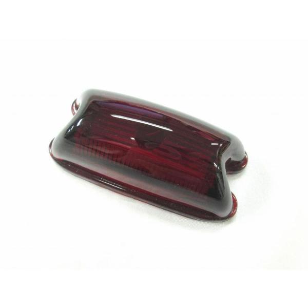 【レンズカラー】　レッド（赤）【材質】　ガラス製　【サイズ】　横約78ｍｍ×縦約33ｍｍ×高さ約23ｍｍ【内容】　1個単位　※複数必要な場合　　ヤフオクはシステム上複数落札できない為　　ヤフーショッピングで同じタイトルで検索　　していただき...