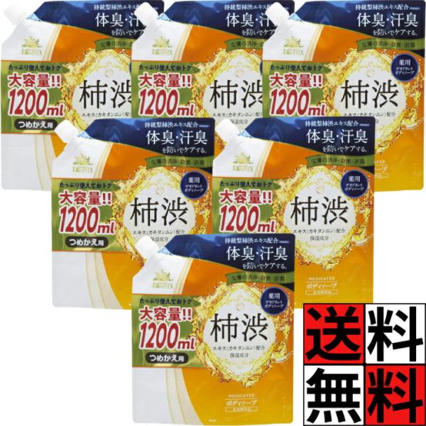 送料無料 太陽のさち EX 柿渋 ボディソープ 詰め替え 大容量 特大 体臭 汗 汚れ 体 メントール スキンケア 肌 ニオイ 運動 スポーツ 皮膚 殺菌 洗浄 薬用 デオドラント フレッシュ