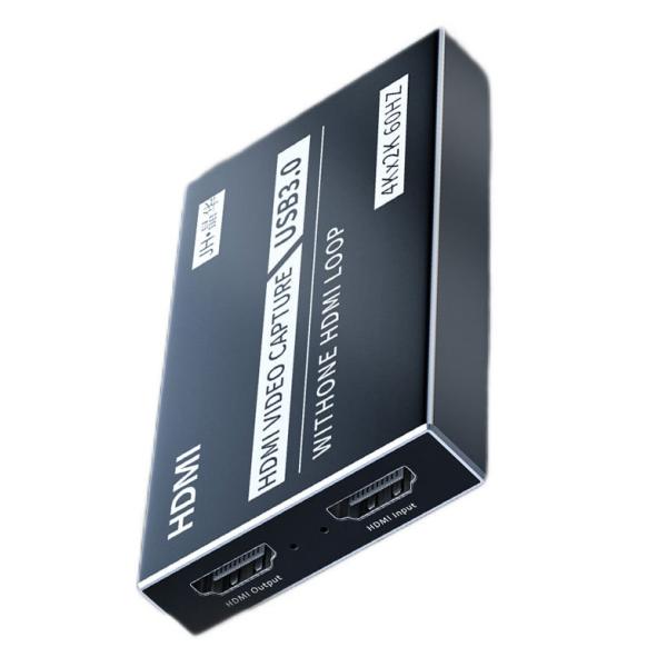 「最新4Kパススルー・1080p/30fps高解像度」このビデオキャプチャカードは、ハイエンドのインテリジェントチップを採用しており、最大入力解像度：4K(3840x2160)p@ 60HZ、最大出力/録画解像度：1920x1080 @ 3...