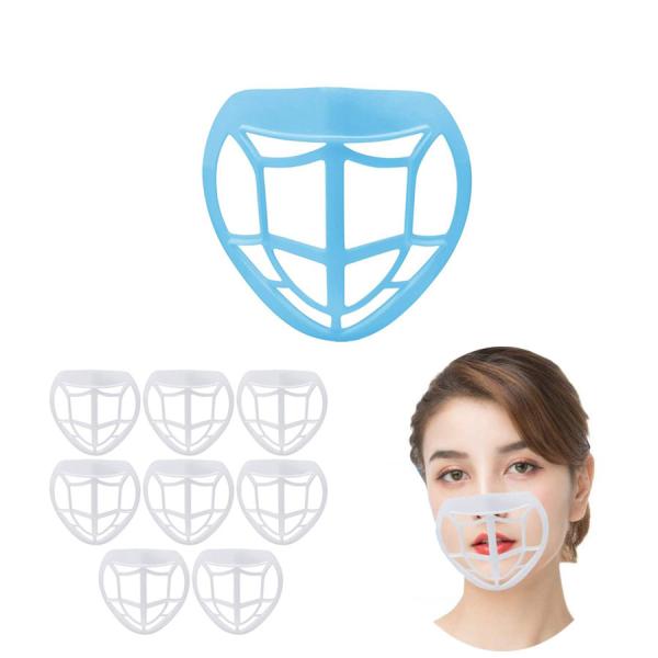 【高品質PE素材】材質/ポリエチレン（PE） 繰り返し、洗濯可能、再利用可能！使用回数を増やし、リソースを効果的に節約。【総計8枚】お得すぎるセット！ (ホワイト) 8枚 【デザイン】金色の三角形のデザインに厳密に従い、顔のデザインにフィッ...