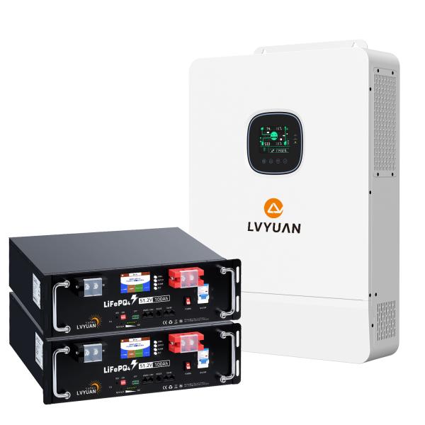 5.12KWH蓄電量/4920WH発電量5KWハイブリッド発電・蓄電システムの実力ハイブリットインバーター側：5KW単相二線式ハイブリッド インバーターは最大6KWのソーラー入力できますソーラーパネル側：410w＊12枚＊4時間（日照時間）...