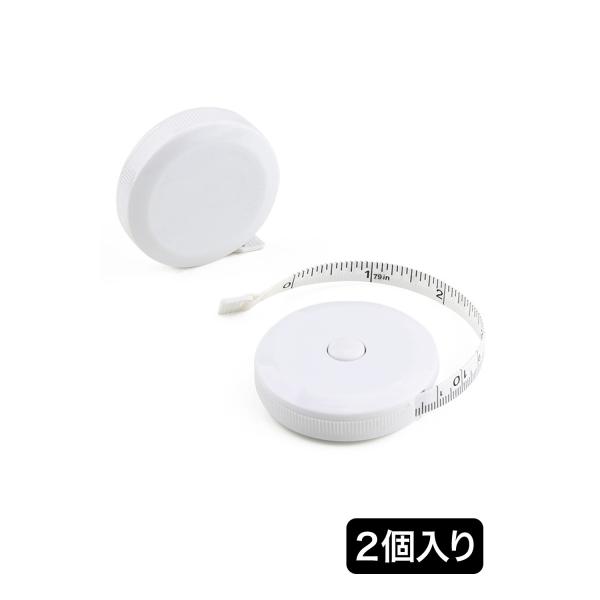 【曲面が測れる 巻尺 】曲面が測れるので、バスト、ウエスト、ヒップ、頭囲、手首などを測るのにオススメです。またハンドメイド、テーラー、裁縫、リメイクなどの測定に最適です。【ポケットサイズ】サイズ5cm×1cmの重さ25gと軽量コンパクト。持...