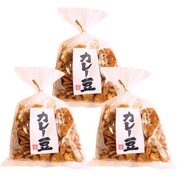 甘めに仕上げたカレー味とそら豆が相性抜群の新潟ならではの一品です。 そら豆の香ばしさと、甘みのあるカレー風味で、多くの県民に親しまれています。 油で揚げたそら豆をカレー粉でコーティングした「カレー豆」。高たんぱく質でヘルシーなおやつです。賞...