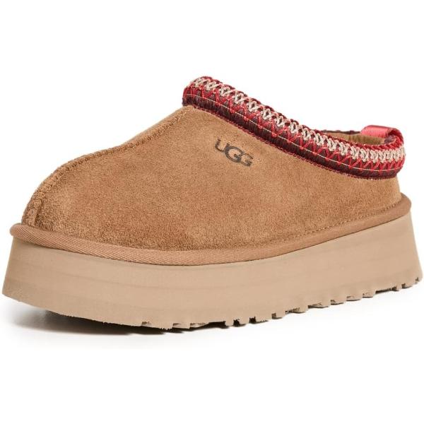 世界的に人気のあるブランド UGG の定番モデルの一つ。 軽量プラットフォームソール と UGGbraid のデザインで、歩きやすさとスタイルを両立。 アッパーは 滑らかなスエード素材 を使用。 内側は 10mm のシープスキンライニング（...