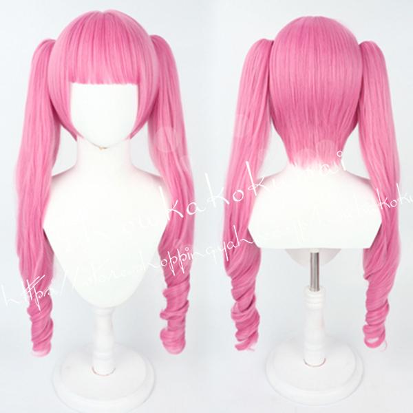 ●本商品は新品です。●サイズ:長さ：80cm頭周り約50cm-60cm◆材質：最高級耐熱繊維◆ネットの付け方法：ウイッグ専用ネットをあけ、紐のある端を下に向かって首にかけ、生え際のところにネットを押し、他の端を上に引っ張ります。髪の毛を均一...