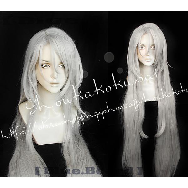 ●本商品は新品です。◆材質：最高級耐熱繊維◆サイズ：長さ：120cm頭周り約50cm-60cm◆ネットの付け方法：ウイッグ専用ネットをあけ、紐のある端を下に向かって首にかけ、生え際のところにネットを押し、他の端を上に引っ張ります。髪の毛を均...