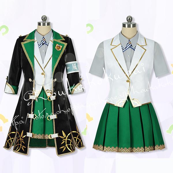 ●本商品は新品です。◆衣装全セット内容：コート+シャツ+頭飾り+チョッキ+スカート+ネクタイ+腕章+靴下+手袋（写真参照）※別途購入付属品：衣装をご購入お客様に限り：ウィッグでご提供致します。 ◆衣装サイズ：cm(誤差ご多少ございます)写真参照