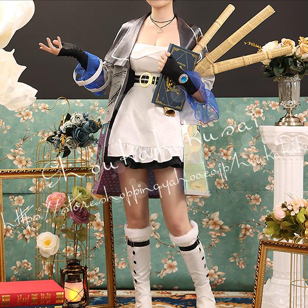 ●本商品は新品です。◆衣装セット内容：コート+ワンピース+ベルト+手袋+ネックレス+腕カバー+帯封+透明ストラップ+靴カバー（写真参照）◆衣装サイズ：cm(誤差ご多少ございます)写真参照【商品の発送】ご入金を確認取れた後、商品を製作させてい...