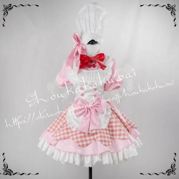 ◆状態：商品は全て新品未使用品です。◆セット内容：スカート、エプロン、帽、蝶結び、靴下◆サイズ：cm 写真参照(誤差ご多少ございます）