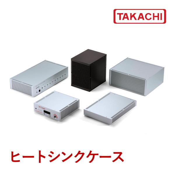 熱対策を考慮した縦型ヒートシンク形状の自然空冷ケースです。堅牢なデザインで、表面処理は高級感のあるヘアライン処理をしています。アルミ押出材を使用しているため非常に頑丈です。構成部品が比較的少なく、組立てやすいケースです。ヒートシンク側板内側...