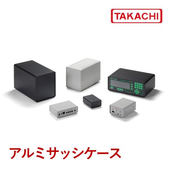 コーナーR付の上下カバーにパネルを挟み込むシンプルな構造で頑丈な万能アルミケースです。測定器、電源装置、コントローラーなどデスクトップ型機器のケースとしてご利用頂けます。前後に各2本または3本のパネル差込溝がありますので、パネルの位置を用途...
