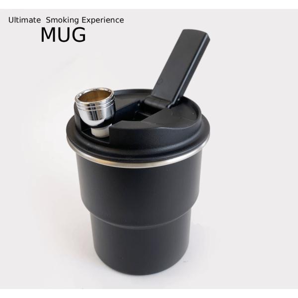 見た限りコーヒーのマグカップにしか見えません。But’これがボング？というアイテム■特徴は本体、コーン、蓋、ステムの4パーツ、オールインワンデザイン簡単に分解できメンテナンスも容易にできます。■Hidden bowl storage（隠しボ...