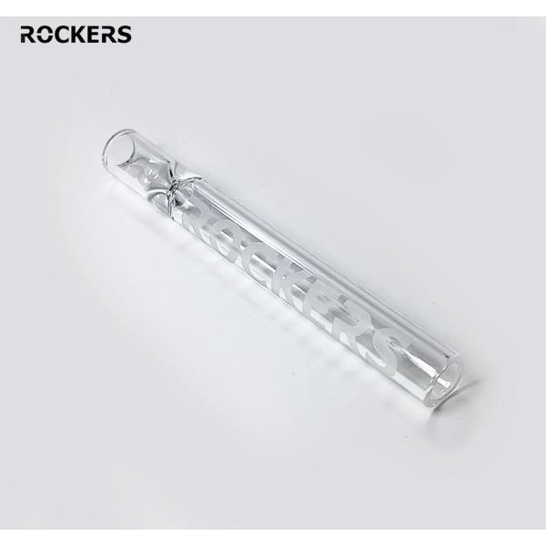 ■ROCKERS BONGのストレートガラスブラントシャグタバコや刻みタバコ、またご自分でブレンドされたタバコのテイスティングにどうぞ！本体はパイレックスガラス製で先端部にタバコを詰める火皿部分と本体（煙道）に分離されています。シガレットペ...
