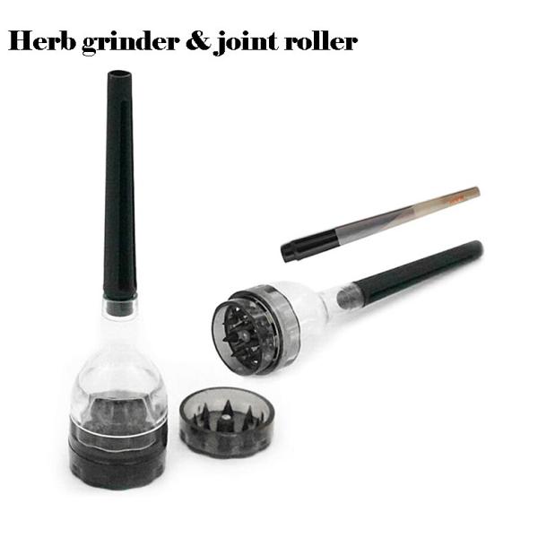 コーン型のジョイント作成するためのローラーとグラインダーのセットです。■オールインワンの使い方1.すべてを組み立て一体化し、ジョイントローラー部にペーパーを巻きます。2.ジョイントローラーを外して巻いたペーパーを漏斗の先に接続3.グラインダ...