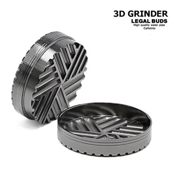 ■Color:Black■Brand:リーガルバッツ■Materail:Quality Aluminum■Size:62mm 3part[特徴]最新のフラップブレードを採用したブレード（ブレードのエッジでハーブを切り刻む）スタイルのグライン...