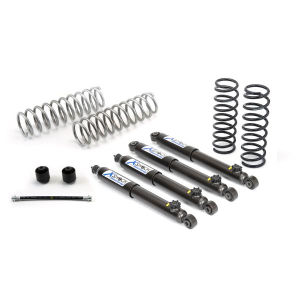 【商品名】1インチアップキット X-SHOCKセット標準セット【品番】S00684　シルバースプリングS00685　ブラックスプリング【価格】定価117,150円（税込）【適合車種】ジムニーノマド（型式：JC74　1型）※2型は適合未確認【...