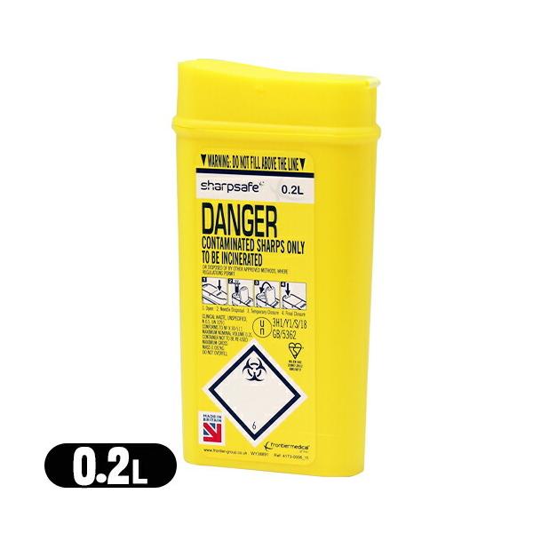 医療従事者を針刺し事故から守る注射針回収容器。容器の材質はポリプロピレンで焼却できます。 (有害物質は発生しません)在宅から手術室まで、場所・用途に応じて選べる6アイテム。【0.2L・0.6L】携帯できるサイズで、往診や訪問介護、在宅医療に...