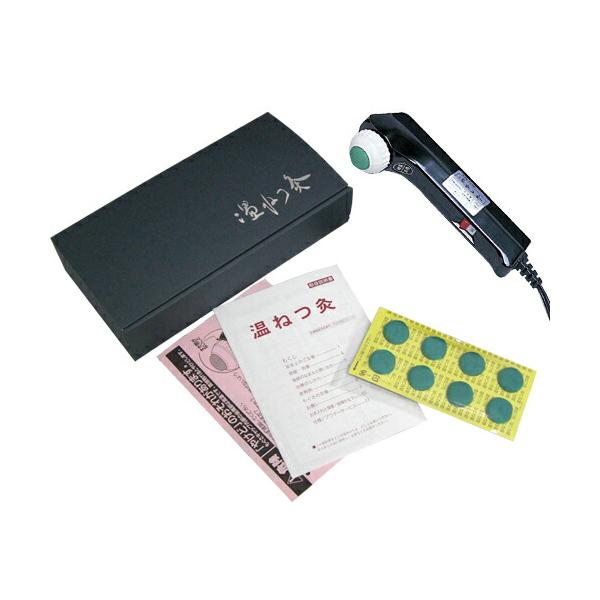 もぐさはお菓子などにも使われ、日本全国で昔から親しまれているよもぎの葉を乾燥させ、裏側の綿毛を採取したもの。古来よりお灸として重宝されてきました。「温ねつ灸」は火を使う従来の治療方法とは違いもぐさを特殊ヒーターで温めて使うから安全安心!火傷...