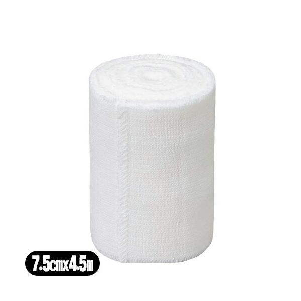 独自の強撚加工を施した綿糸が、優れた弾力性を発揮します。強い固定力を必要とする場合に適しています。綿100%で肌触りがよく、吸湿性にも優れています。