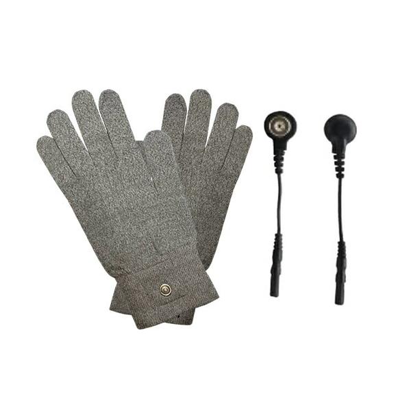 イトーESPURGE専用オプション品。MCRモード用に、マイクロカレントと手技を組み合わせた施術が行える2極グローブ導子です。※ 2極グローブ導子はMCRモードのみ使用が可能です。