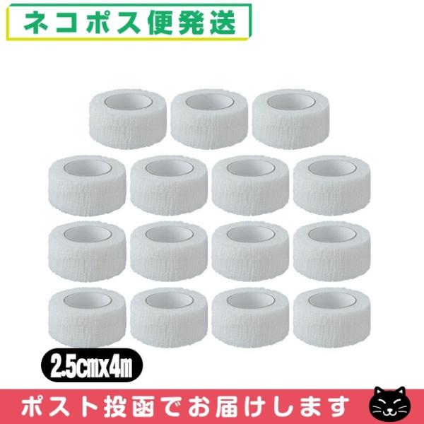 ・包帯同士の自着性によりズレやゆるみがなく、関節部や頭部など巻きにくい部位でもしっかり固定します。 ・皮膚・毛髪には付着しないため剥離刺激がありません。 ・織構造の伸縮糸による優れた伸縮性があります。