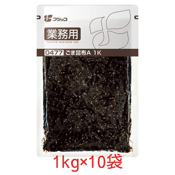 風味・色艶良く、じっくり柔らかく炊き上げ、炒りごまの香ばしさを生かしました。■名称：つくだに■原材料名：昆布、しょうゆ、砂糖、還元水あめ、たんぱく加水分解物、果糖ぶどう糖液糖、水あめ、ごま、醸造酢、寒天/酸味料、調味料(アミノ酸等)、増粘剤...