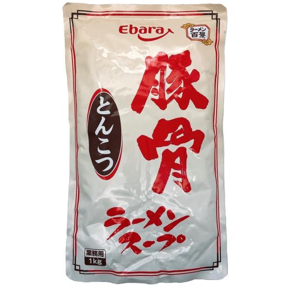 エバラの業務用「豚骨ラーメンスープ 1kg」は、濃厚でコク深い本格とんこつの味わいを手軽に再現できるプロ仕様のラーメンスープです。豚骨の旨味をしっかり引き出し、クリーミーでまろやかな口当たりに仕上げています。お店レベルのラーメンを自宅で簡単...