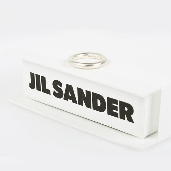 [ブランド]JIL SANDER ジルサンダー[素材]シルバー925[製造国]イタリア[カラー]シルバー [品番]J29UQ0003 J12002 041 2023SSモデル[付属品]BOX (バンド部分に黄ばみがございます。) 布袋 タグ...