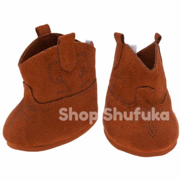 ☆ビルドアベアのぬいぐるみ用、スウェード調でブラウンカラーのお色のブーツです☆☆新品正規品です☆☆ビルドアベアの商品は日本では販売されておりません。アメリカ限定の商品です。Sサイズのダッフィーシェリーメイなどの足にもぴったり合います☆＊アメ...