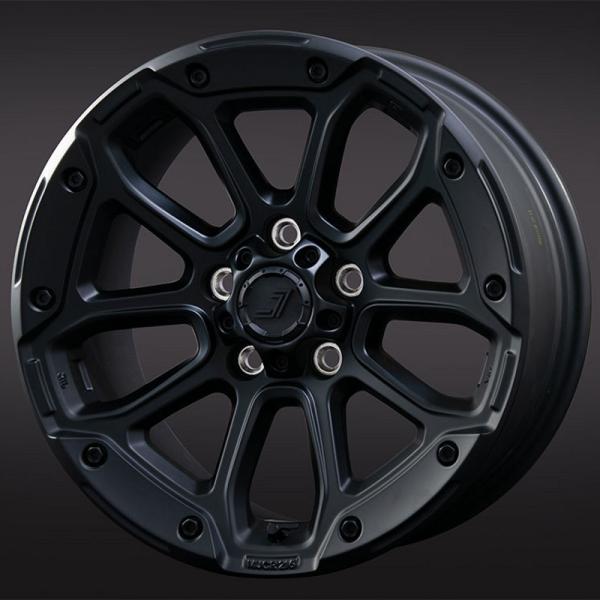 カラー：　STEALTH BLACKサイズ：　16×7.5J inset33PCD：　5H-114.3HUB:Φ73.1取付座：　60°テーパー設定車種：　D:5、RAV4等※ハリアー、エクストレイル（7人乗り）除く特記事項JWL,VIA規...