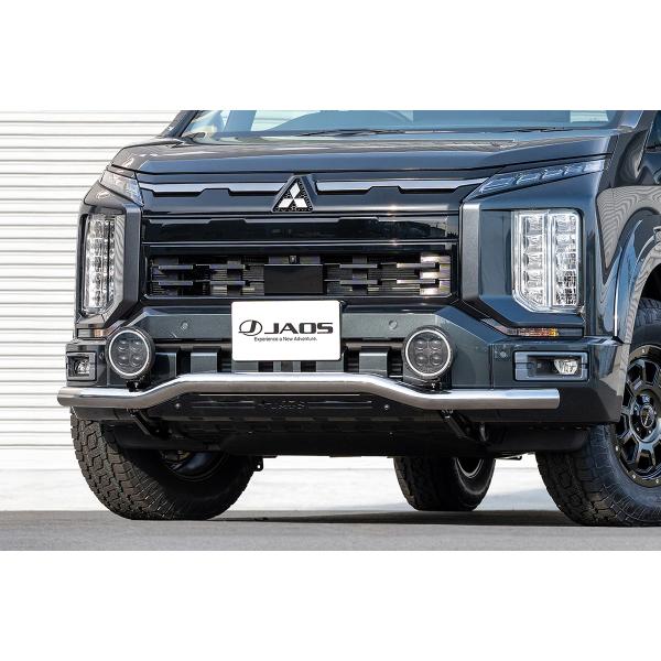 ミニバンとも相性が良いJAOS スキッドバーシリーズは、ヨンクらしい力強さとスタイリングを両立したJAOS定番のエクステリアパーツです。バー本体と専用プレートのカラーによって計4パターンの組み合わせが可能で、ボディカラーやお好みに合わせて自...