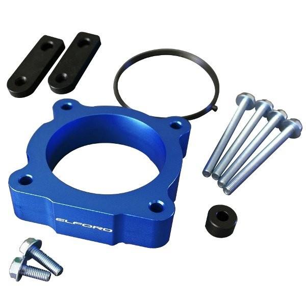 ○実用域で感じるアクセルレスポンスの向上！　取付け簡単　ボルトオン装着！エルフォード スロットルスペーサー とは・・・「エアチャンバー容積」「ベンチュリ形状による流速アップで高効率の吸気」「エアトンネル内の段付き解消」 ３つの要素を最適化す...