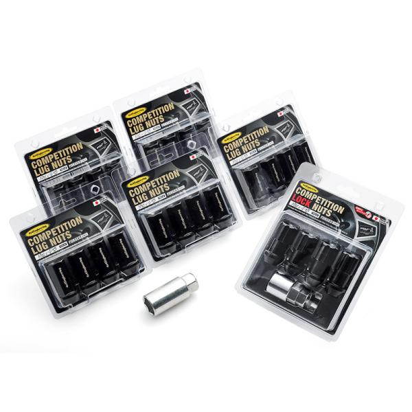 コンペティションラグナットはSCM435鍛造。SCM435とはクロムモリブデン鋼の一種です。クロムモリブデン鋼は、鋼材のなかでも特に粘り強さがあり、ねじれに強い特徴があります。また、仕上がりの美しさも特徴です。4x4エンジニアリングのコンペ...