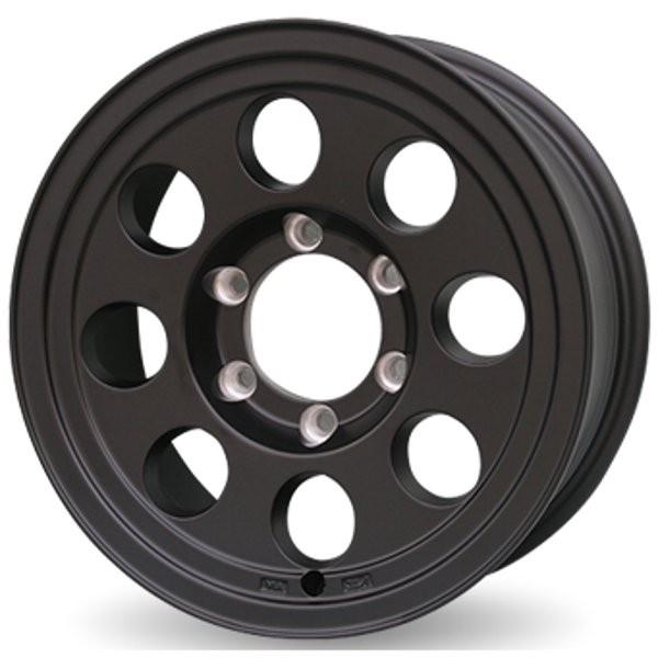 ●ホイールカラー：ブラック●サイズ：8.0Jx15●オフセット：-28●ホール・PCD：6H- 139.7●規　格：JWL適合品●対応車種：ランドクルーザー６０(ワイド)・７０(ワイド)※サイズお選びください、1本の価格になります※ブッシュ...