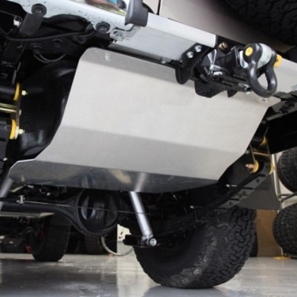 適応ランドクルーザーGDJ76Wアルミ合金製4mm厚。