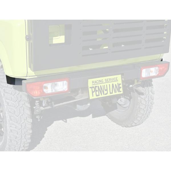 [※] 「代金引換」は不可とさせていただきますスチール製　マットブラック仕上げ　穴あけ加工無しボルトオン装着●適合：　JB64ジムニー用