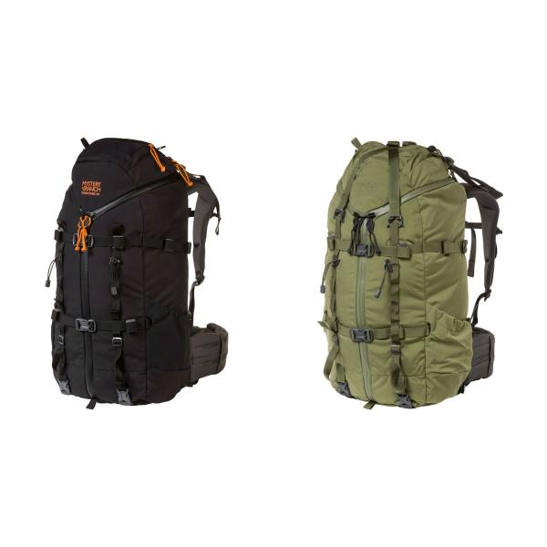 TerraFrame 3-ZIP 50 は、Mystery Ranch の OVERLOAD 機構を搭載した 50 リットル容量の高性能バックパックです3-ZIP デザインにより、前面・側面・背面から柔軟にアクセスできる構造ですカーボンファ...