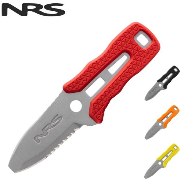NRSの『Co-Pilot Knife』は、リバーランナーやレスキュー隊に支持される水難救助用のコンパクトナイフです。スムーズ刃とセレーション刃を組み合わせたブレードは、ロープや繊維の切断に優れ、先端は安全性を考慮したブントチップ仕様です。...