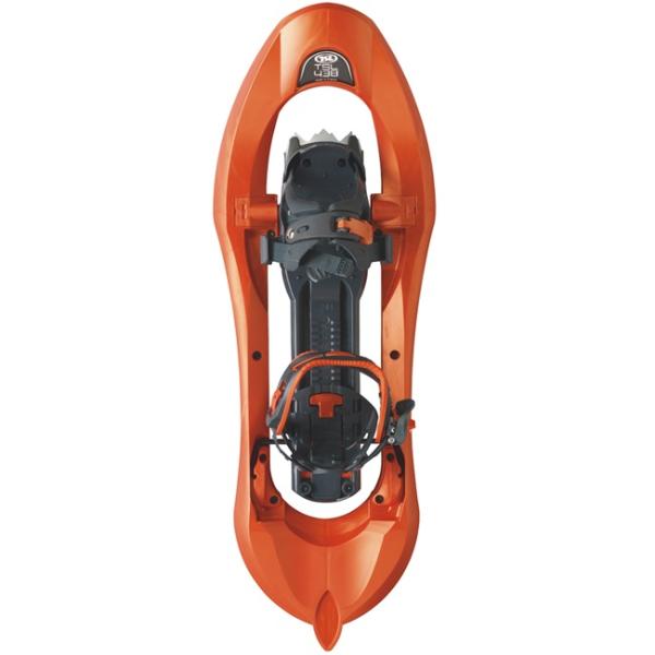 up&amp;downシステムを搭載し、坂道から受ける足への影響を緩和、上り下りに関わらずウォーキング時の快適性を大幅に向上します。カラー:goyave全長:640mm幅:225mm重量(ペア):2060g適応総重量:60~120kgブーツ...