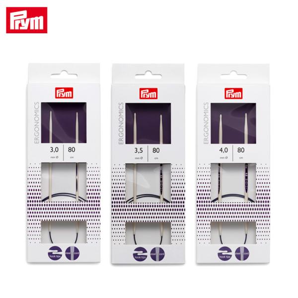 ドイツのメーカー「Prym（プリム）」の人間工学基づくデザインと品質で世界中で愛されている編針。人間工学に基づき設計され、特殊な合成樹脂を使用し軽量かつ柔軟性のある編み針を実現しました。しずく型の針先は、糸をすくいやすく編み目が落ちにくい構...