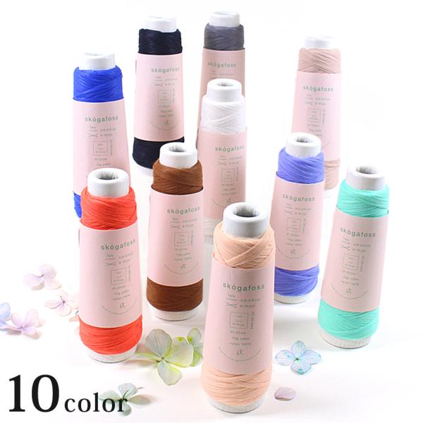 ■重量・形状・糸長（m）…10g（約48m）■品質構成…ナイロン100%■棒針の号数 …(1本取り) 8〜10号(本取り) 8〜10号■メリヤス編み標準ゲージ(1本取り) 21〜22目・2〜26段(2本取り)18〜1目・22〜23段1本取り...