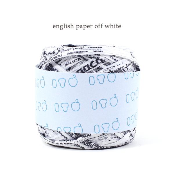 ■重量・形状・糸長（m）…20g（約36m）■品質構成…分類外繊維（紙）100%■棒針の号数 …棒針7〜8号■かぎ針の号数…かぎ針6/0〜7/0号■発売元…株式会社 itoito数量限定！ウッドパルプの白い紙に黒い英字をプリントし、テープ状...